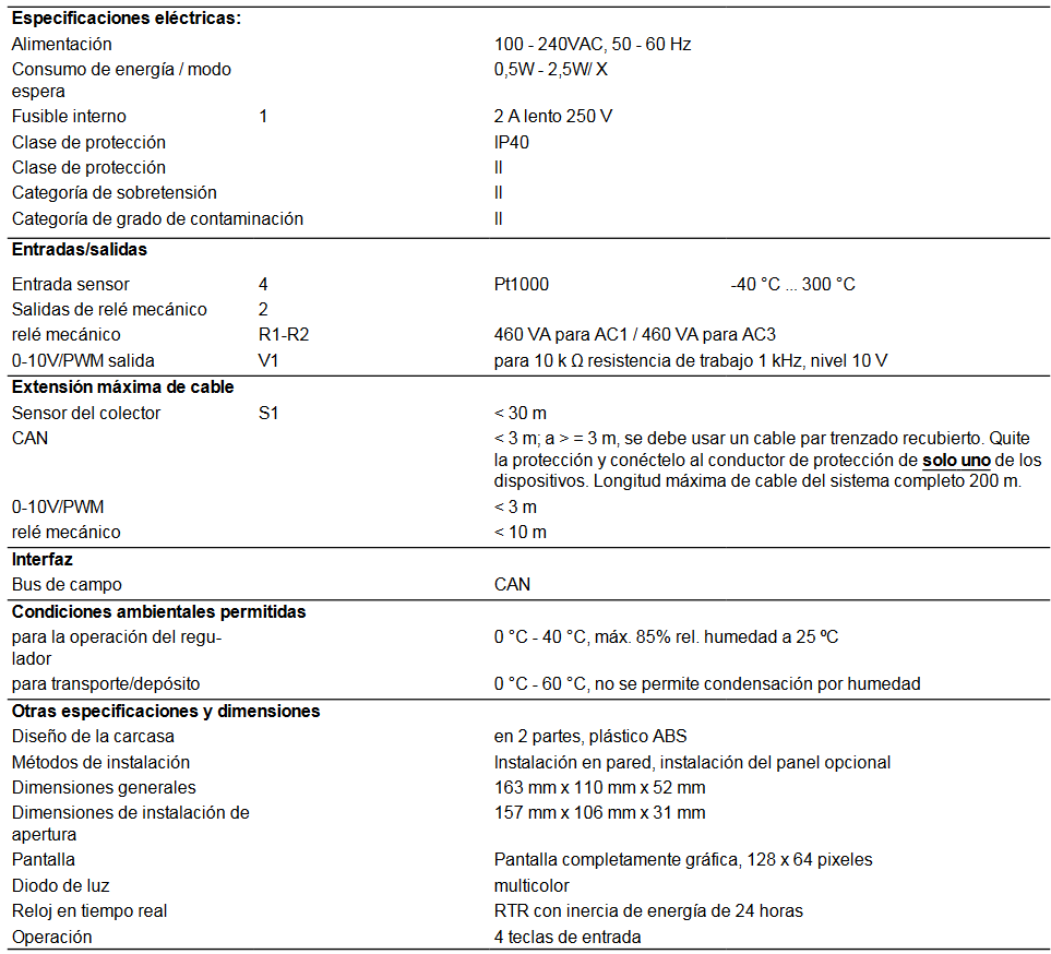 Centralita Solar SOREL MTDC - Control Inteligente para Sistemas Solares